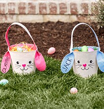 Adorable Personalized Easter Baskets | Dollar Tree