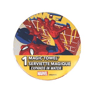 View Marvel Character Expanding Magic Towel,