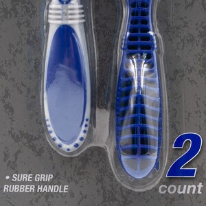 View Assured 6-Blade Disposable Razors, 2-pc