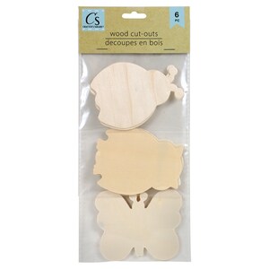 View Crafter's Square DIY Wooden Cut-Outs,