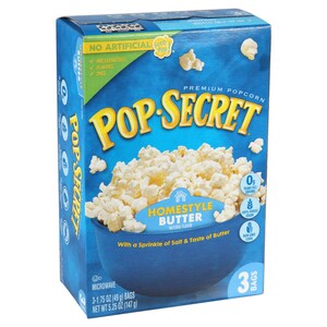 View Pop Secret Popcorn Homestyle Butter