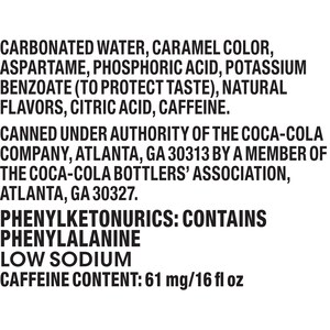 View Diet Coke Soda, 1-ct.