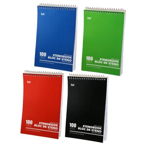 View Jot Spiral-Bound Steno Books, 80