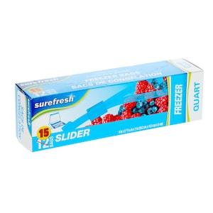 View Sure Fresh Quart-Sized Heavy-Duty Slider