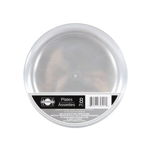 View Caterer's Corner Clear Plastic Plates,