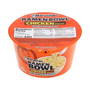 View Maruchan Chicken Flavored Ramen Bowls,