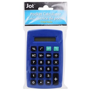 View 8-Digit Pocket Calculators, 4.5x2.75 in.