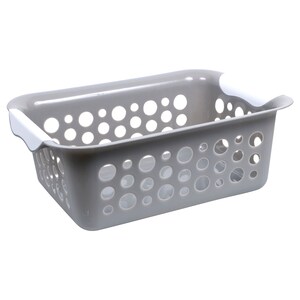 View Two-Toned Plastic Slotted Baskets with