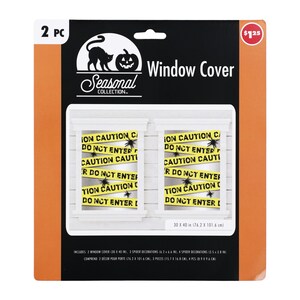 Halloween Inspired Window and Door Decor | Dollar Tree