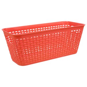 View Essentials Long Rectangular Plastic Weave