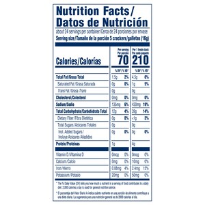 View Nabisco Original Premium Saltine Crackers,