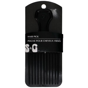 View Plastic Hair Pick Comb, 1-ct.