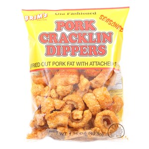 View Brim's Seasoned Pork Cracklin Dippers,