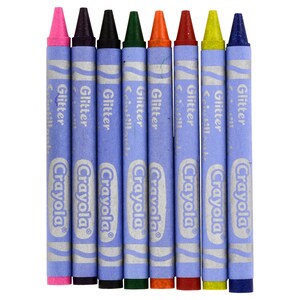 View Crayola Glitter Crayons, 8-ct. Boxes