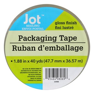 View Jot Regular Clear Packing Tape,
