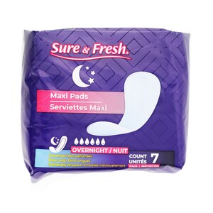 View Sure & Free Overnight Maxi