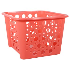 View Essentials Tall Plastic Slotted Storage