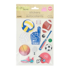 View Crafter's Square Die-Cut Pop-Up Stickers,