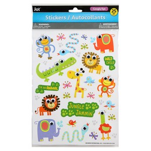 View Jot Assorted Googly-Eye Stickers, 25-ct.
