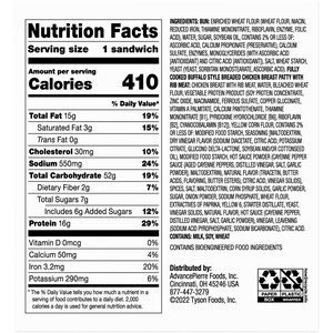 Fast Bites Frozen Spicy Breaded Chicken Sandwich, 5 oz. | Dollar Tree