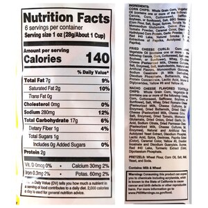 View Party Mix Snack Bags, 6