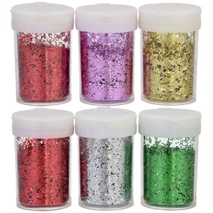 View Crafters Square Fine Glitter Shakers,