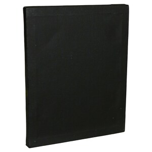 View Crafter's Square Black Stretched Canvas,