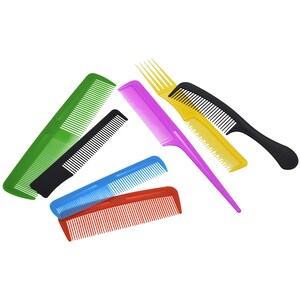 View Colored Plastic Family Comb Sets,