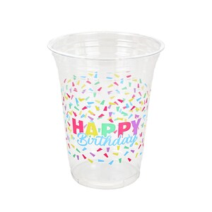 View BIRTHDAY TUMBLER 16OZ 6CT