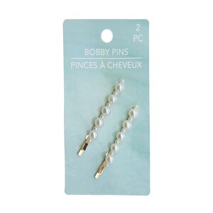 View Faux Pearl Bobby Pins