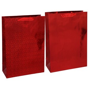 View Voila Large Red Gift Bags,