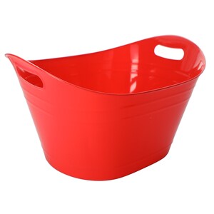 View Oval Plastic Contour Tub