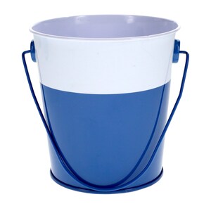 View Decorative Gift Tin Buckets with