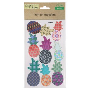 Crafter's Square Iron-On Transfers | Dollar Tree