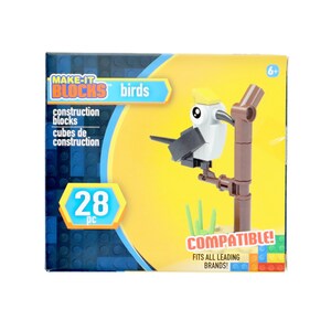 Make It Blocks Tropical Birds Building Blocks | Dollar Tree
