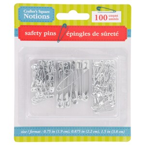 View Crafters Square Safety Pin Kits,