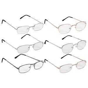 View Wire-Rimmed Reading Glasses With a