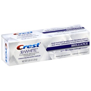 View Crest 3D White Brilliant Toothpaste