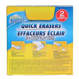 View Scrub Buddies Quick Eraser Sponges,