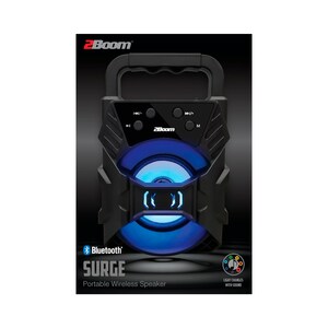 View 2Boom Surge Bluetooth Wireless Speaker,