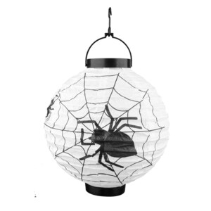 View Battery-Operated Halloween Paper Lanterns, 8x8