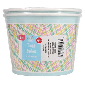 Easter Treat Buckets, 2-pc. Pack | Dollar Tree
