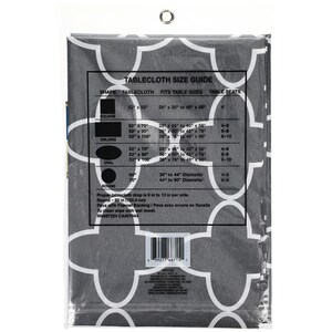 Home Collection Patterned Tablecloths with Flannel Backings | Dollar Tree