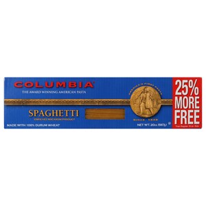 View Columbia Spaghetti, 20-oz. Boxes