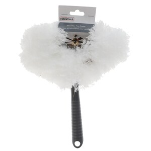 View Essentials White Microfiber Fan Dusters