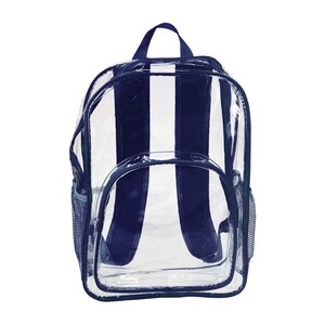 Clear Backpack, 16x5x11.4 in. | Dollar Tree