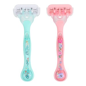 Assured Triple Blade Fashion Print Razor, 1-ct. | Dollar Tree