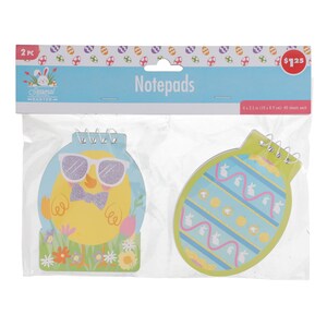 View Assorted Creative Easter-Shaped Notepads, 2-pc.