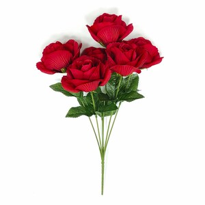 View Floral Garden Artificial Rose Bouquet,