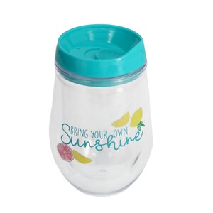 View Summer Stemless Tumblers with Lids